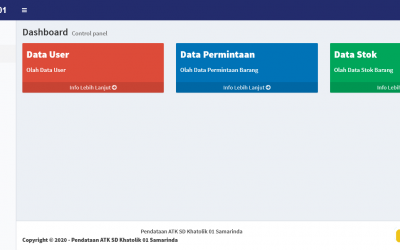 Source Code Project Aplikasi Barang Masuk Dan Keluar ATK PHP Mysqli ...