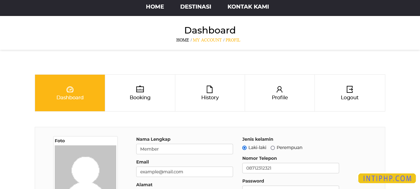 Project Source Code Php Booking Hotel Berbasis Web Dengan Php Mysqli ...