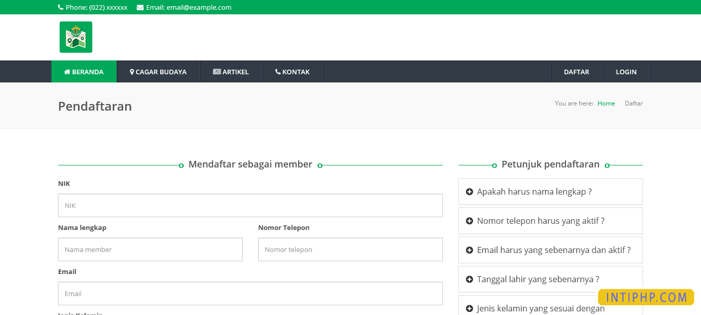Source Code Gis Pemetaan Cagar Budaya Dibuat Dengan Php Mysqli Dan ...