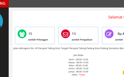 Project Php PDAM Dibuat Dengan Coding Php Sederhana Cocok Untuk Pemula ...