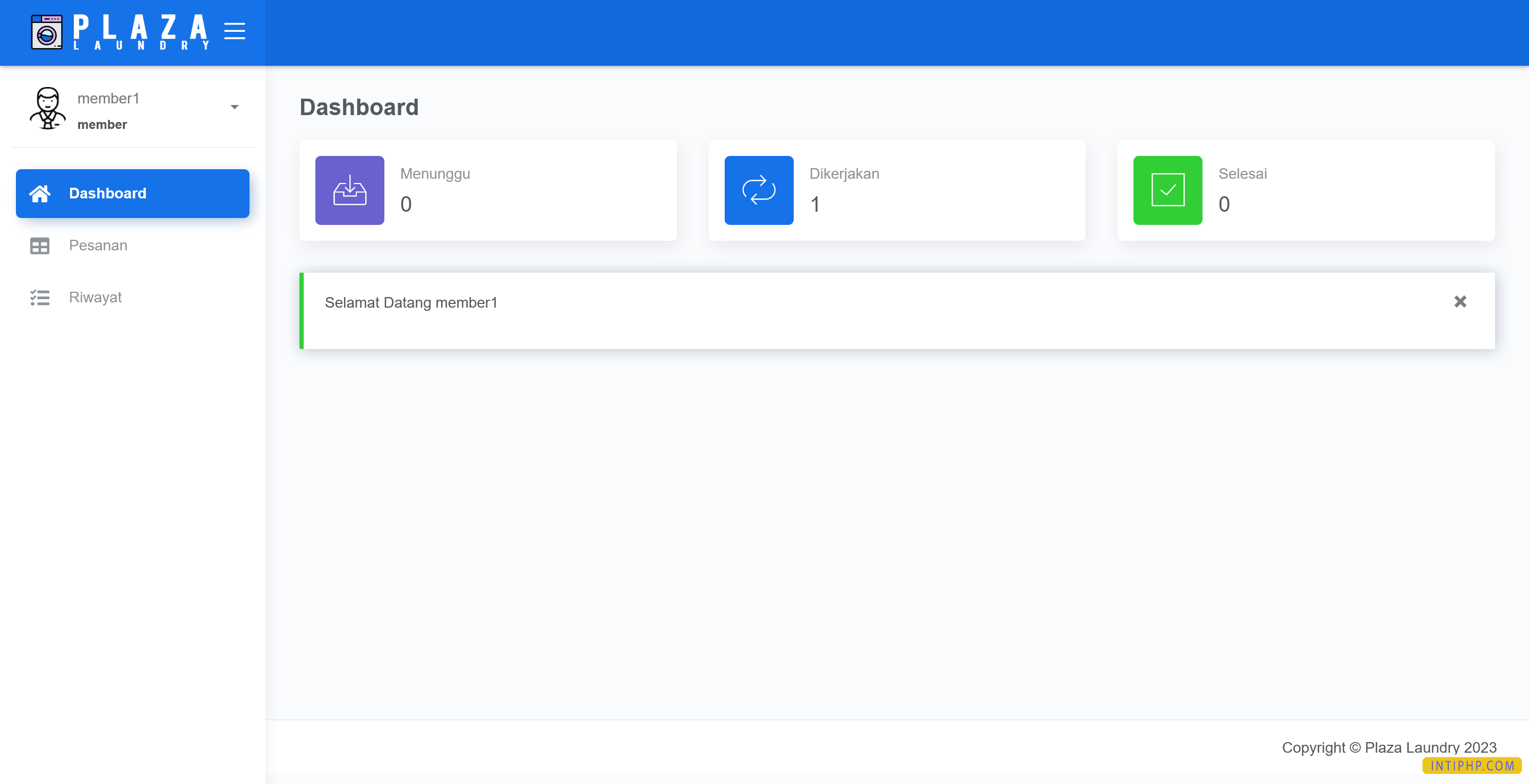 Source Code Aplikasi Laundry Dengan Php Mysql - INTI PHP