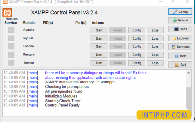 Cara Menginstall Xampp Terbaru 2020 - INTI PHP